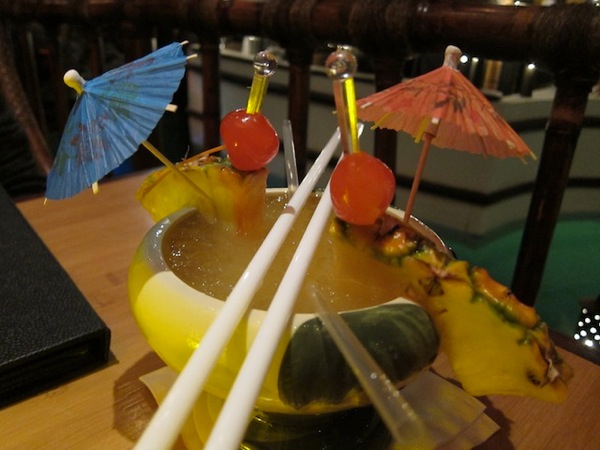 Birthday drinks at the Tonga Room - Dave Schumaker