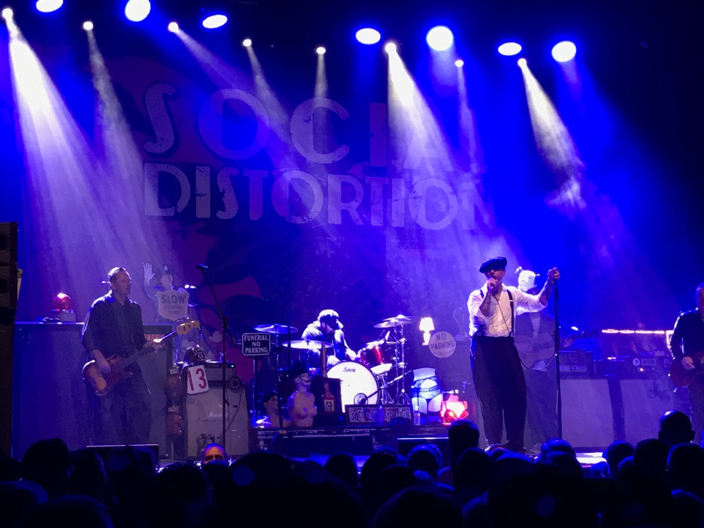 Checking out some Social Distortion - Dave Schumaker